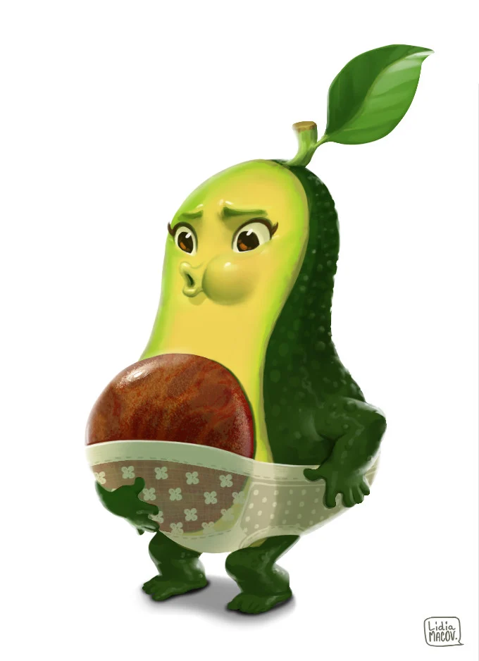 Avocado by Lidia Macov | Scrolller