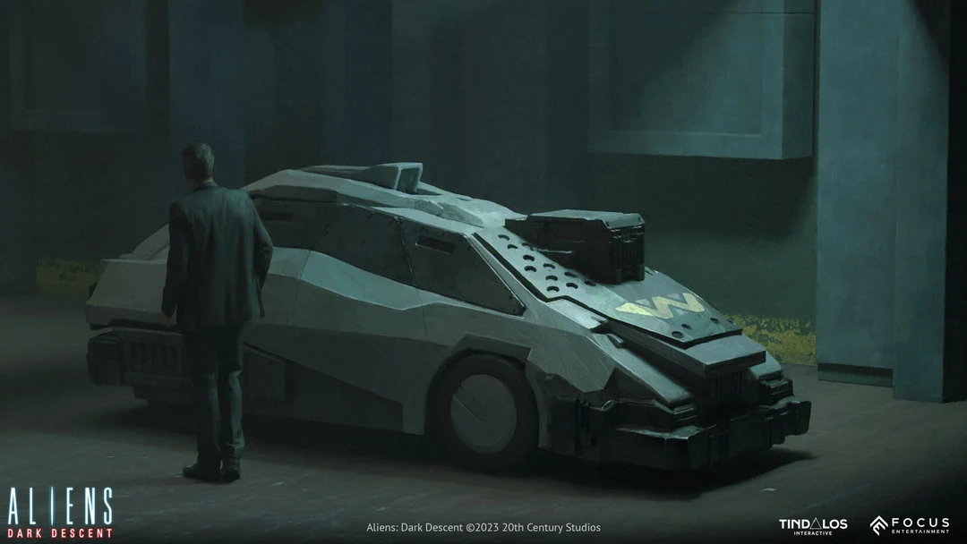 Aliens: Dark Descent. Meridian civilian car concepts by Sergey Kritskiy ...