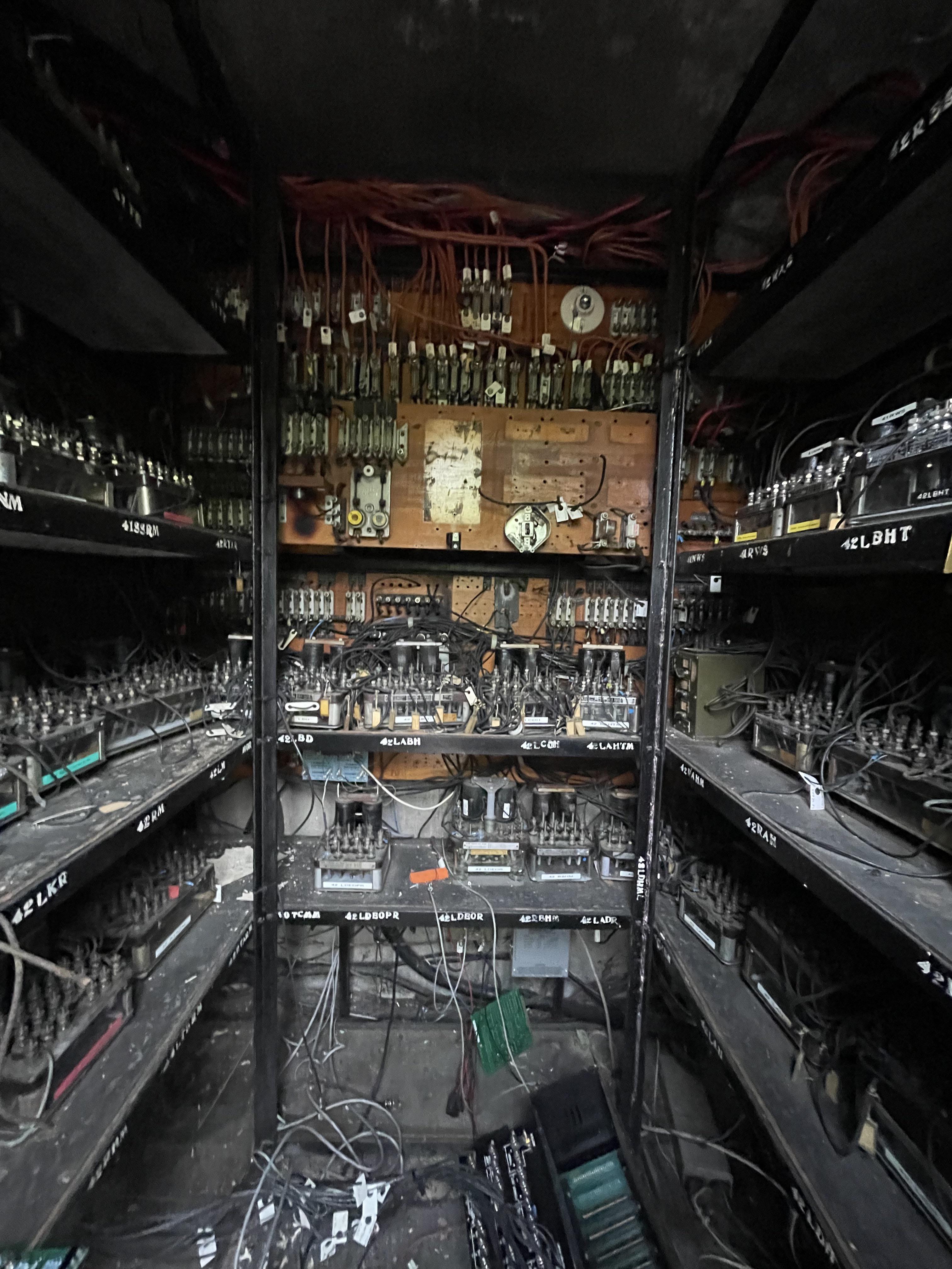 Old railroad controls in Cincinnati | Scrolller