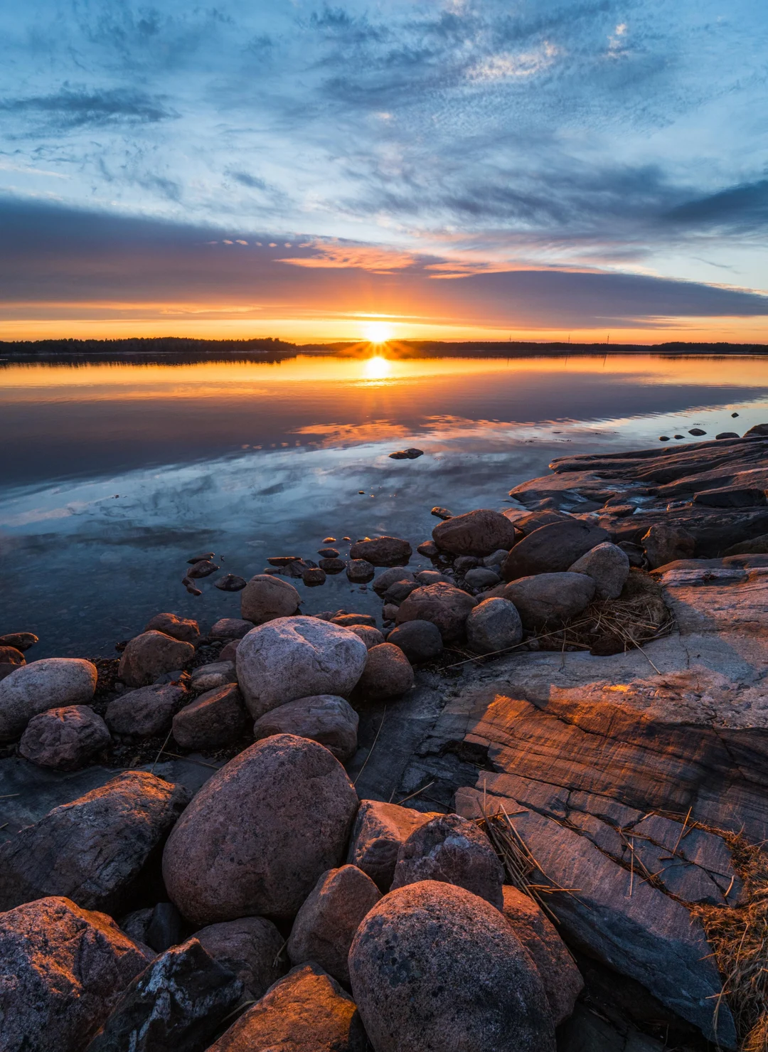 Sunset views in the Finnish Archipelago, Southwest Finland [2992x4096][OC] | Scrolller