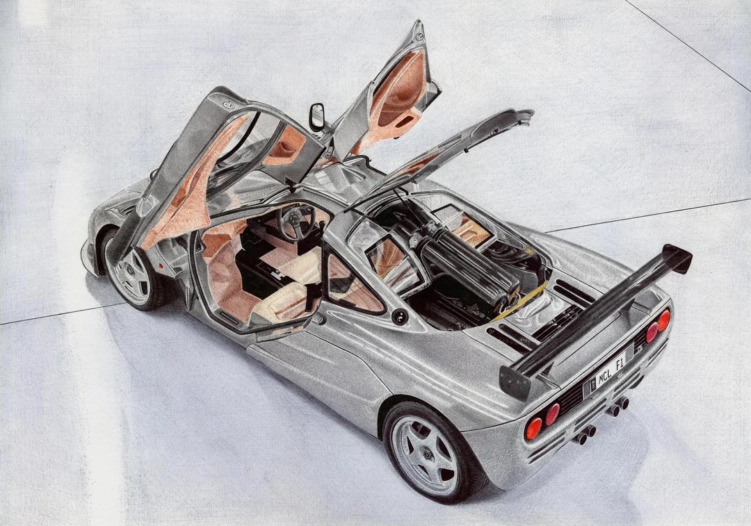 McLaren F1, Me, Ballpoint pens, 2022. | Scrolller