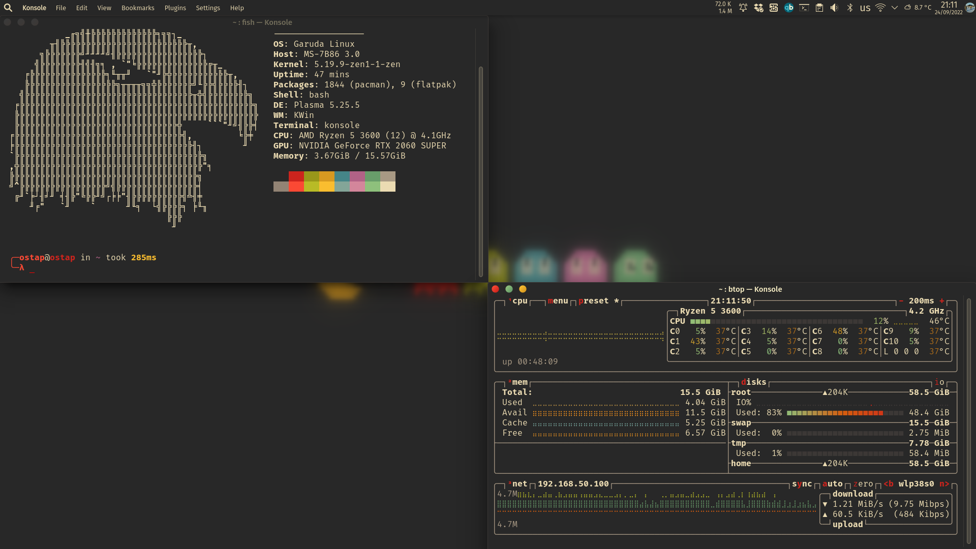 [KDE] Gruvbox my beloved | Scrolller