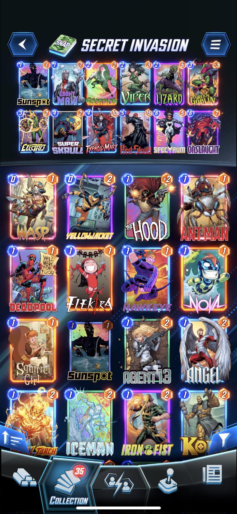 Thoughts on my secret invasion deck? | Scrolller