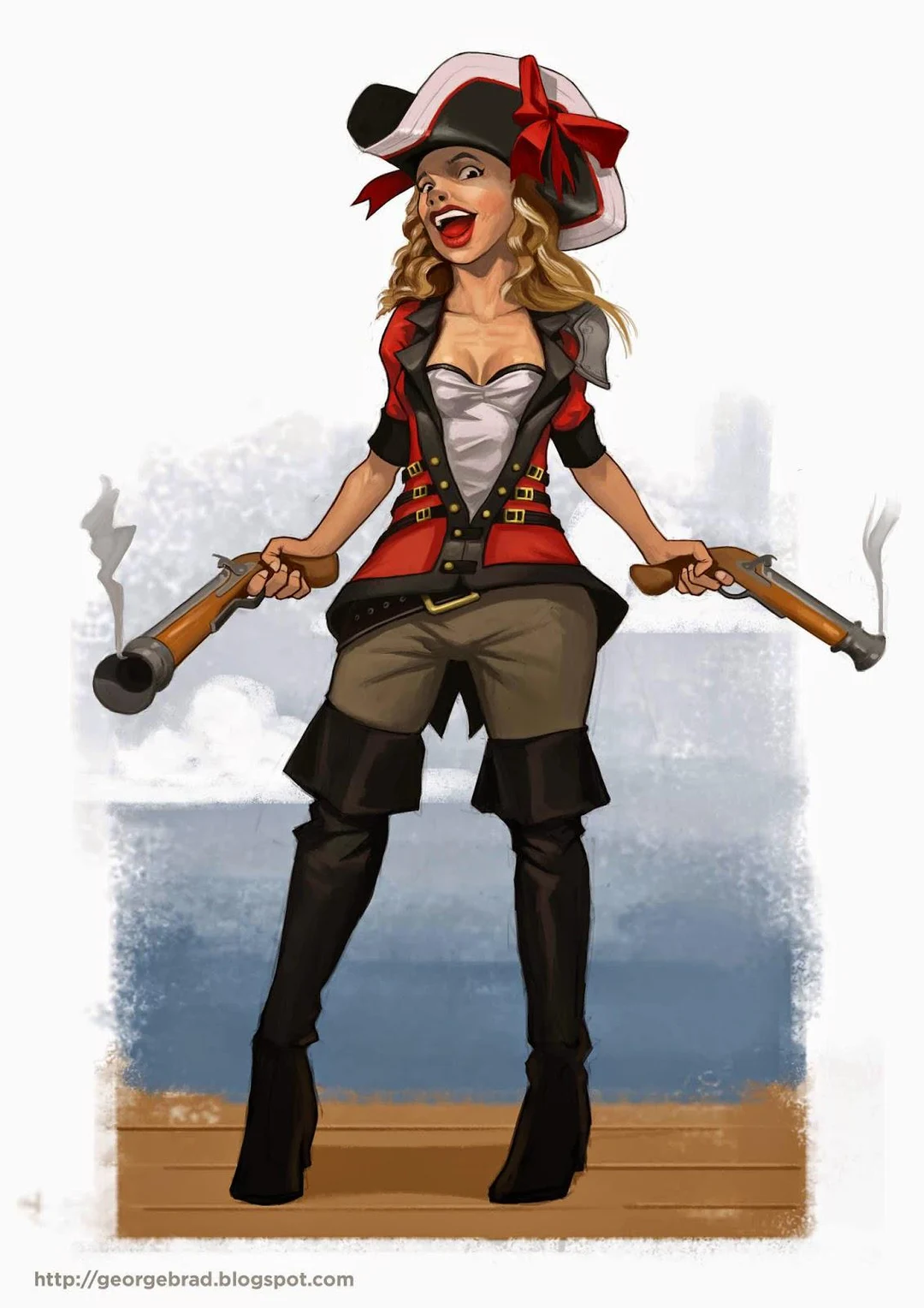 Pirate by George Brad | Scrolller