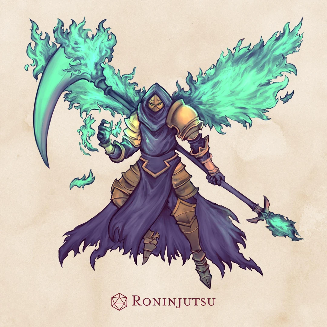 Green Flame Reaper | Scrolller