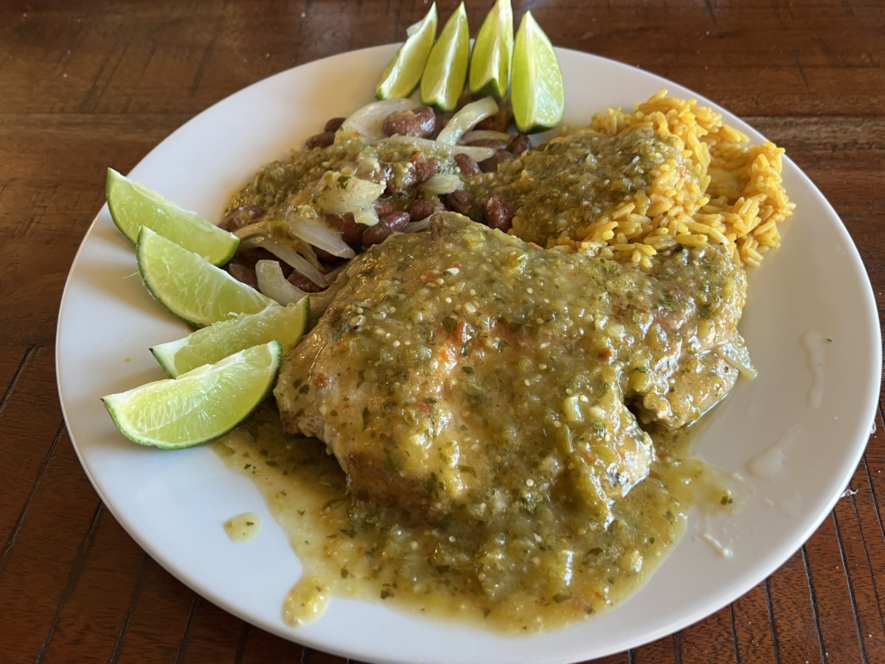 [Homemade] Green Salsa Pork Chops | Scrolller