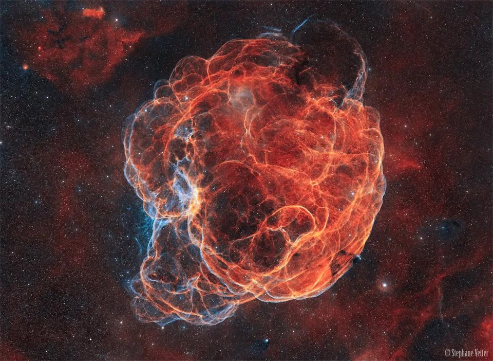Supernova Remnant Simeis 147 | Scrolller