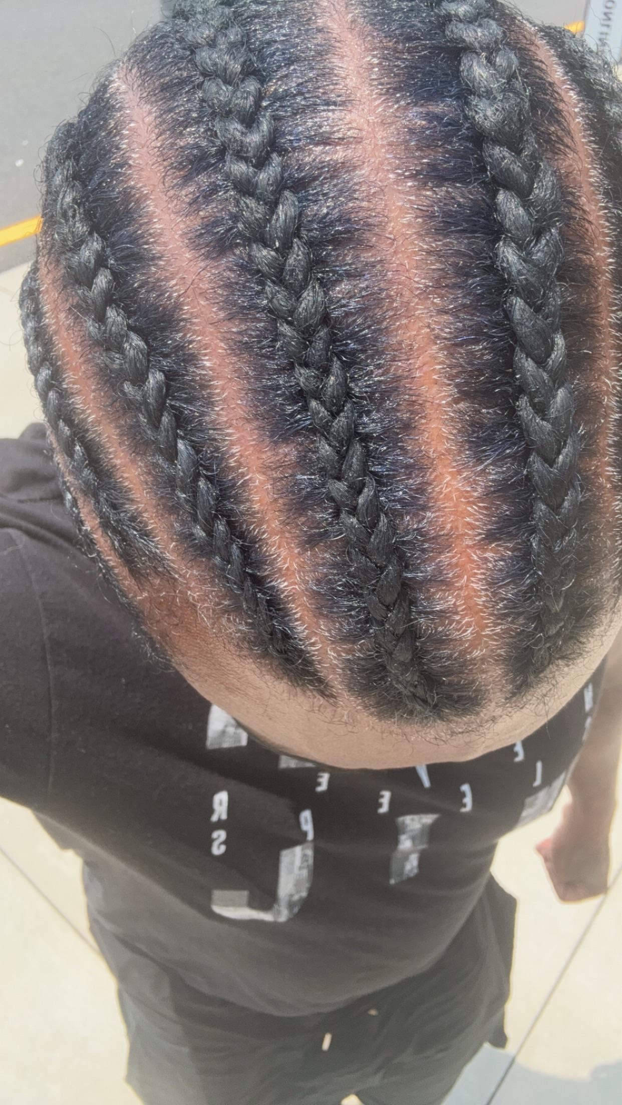 Any tips on coloring roots with cornrows | Scrolller