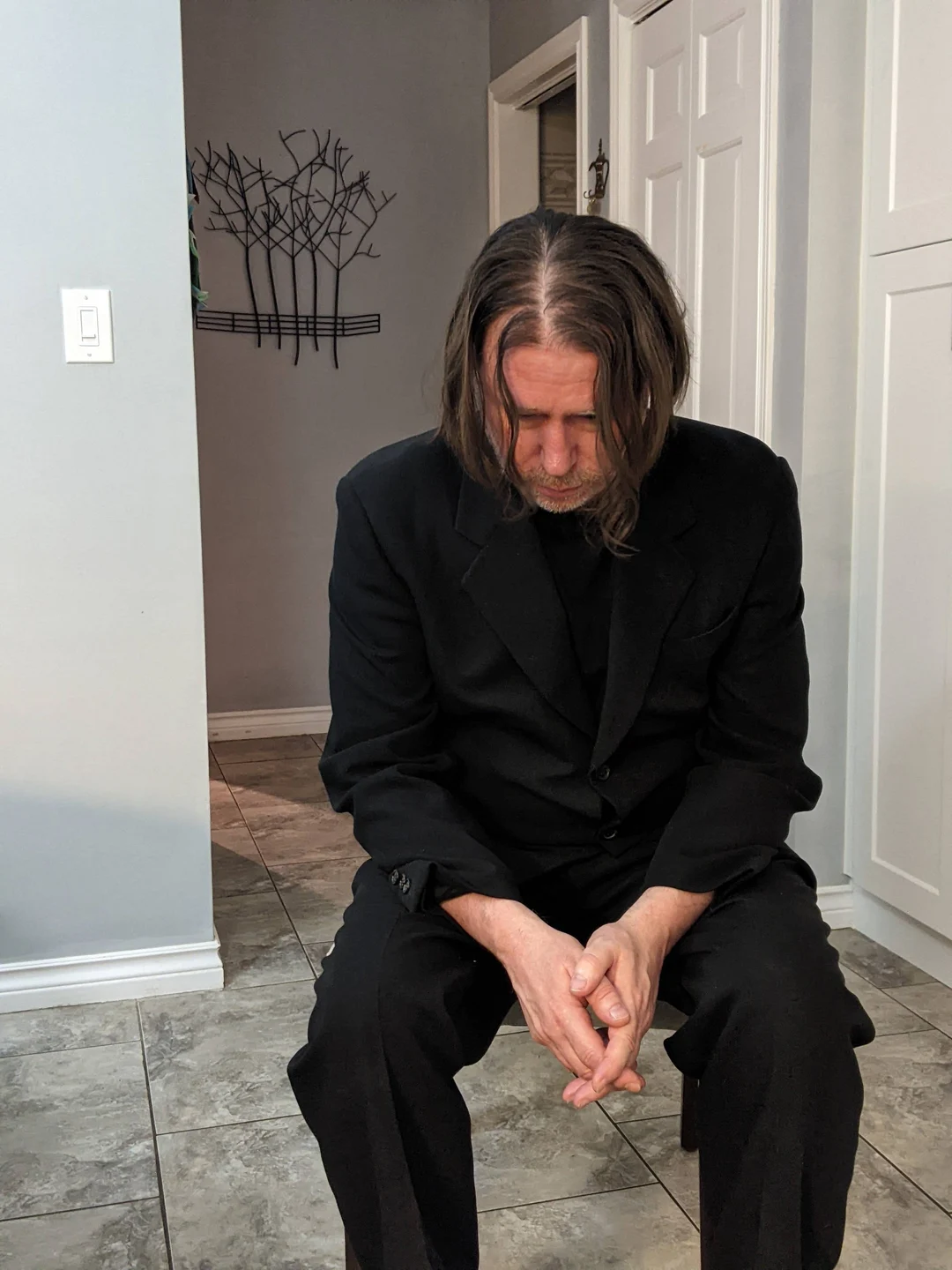 Sad Keanu at home | Scrolller