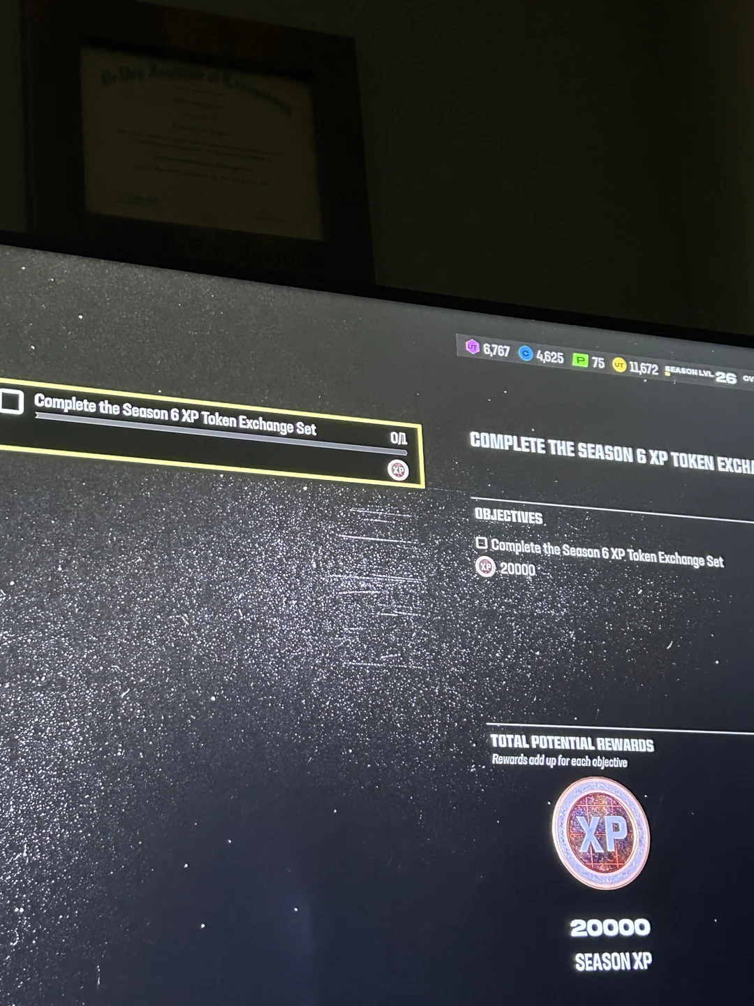 what is the season 6 xp token exchange set? | Scrolller