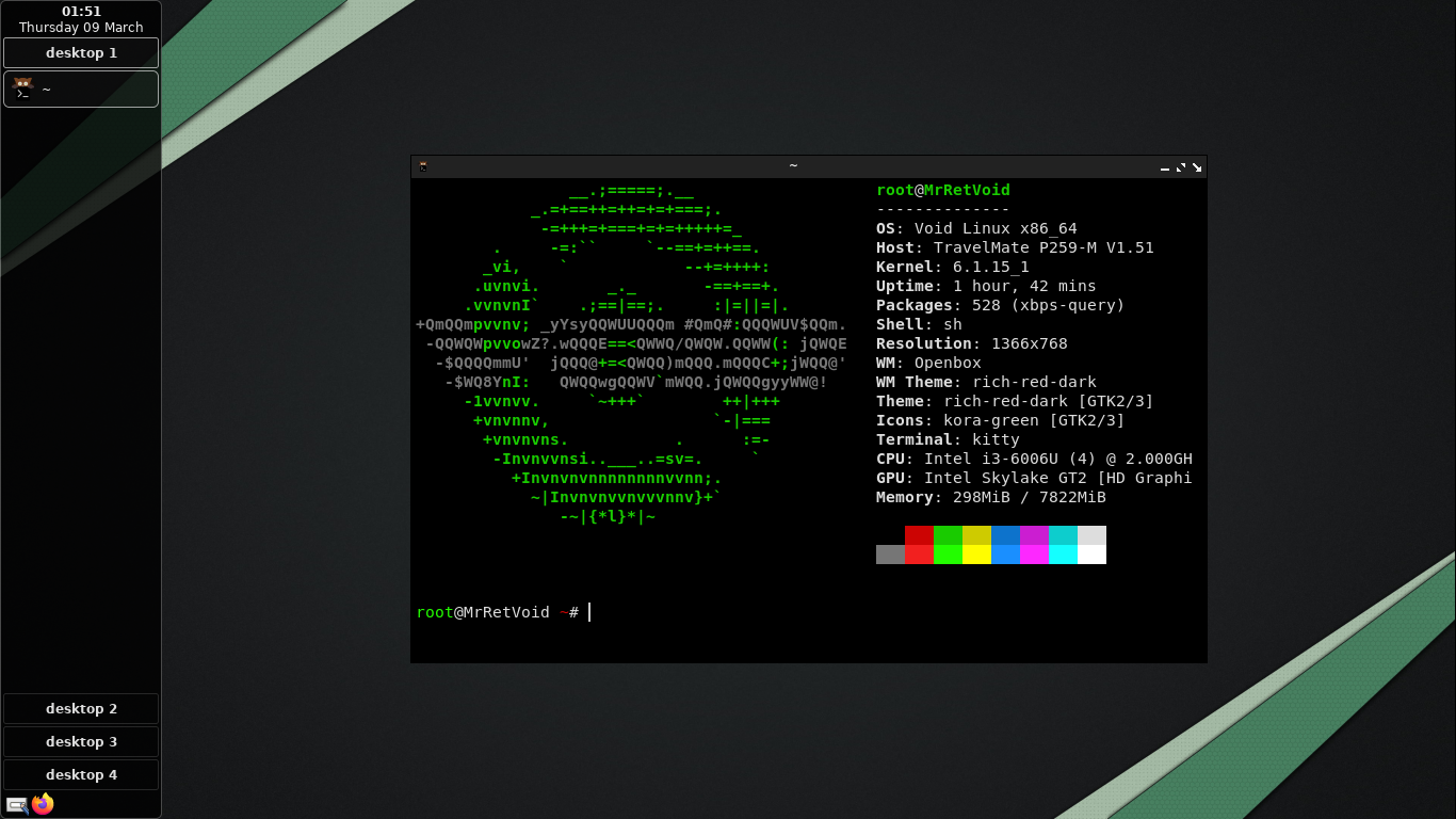 [OPENBOX] Void Linux rice | Scrolller