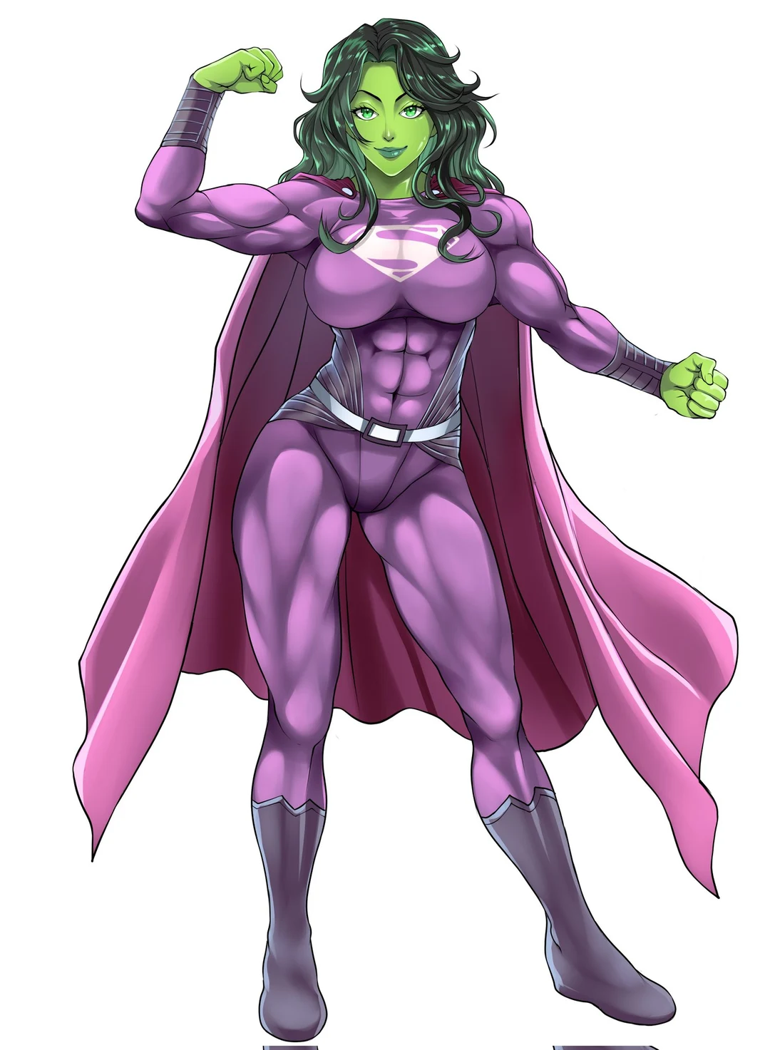 She-Hulk cosplaying as a...superman? By RichardSoN | Scrolller