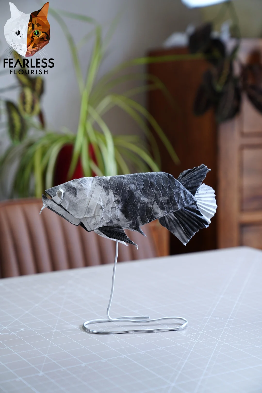Asian Arowana, FearlessFlourish, Origami, 2023 | Scrolller