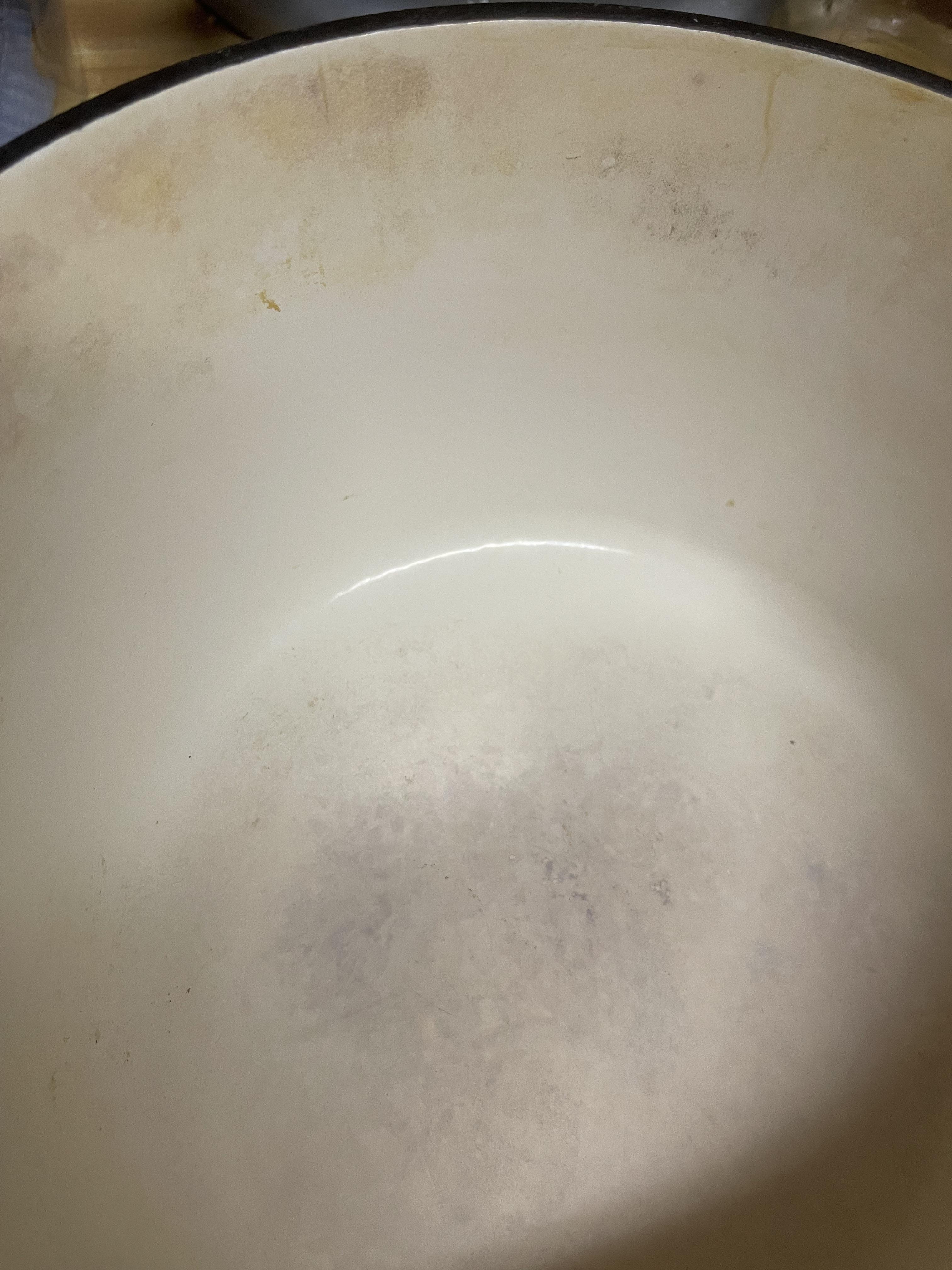 Enamel Cast Iron-okay to continue using? | Scrolller
