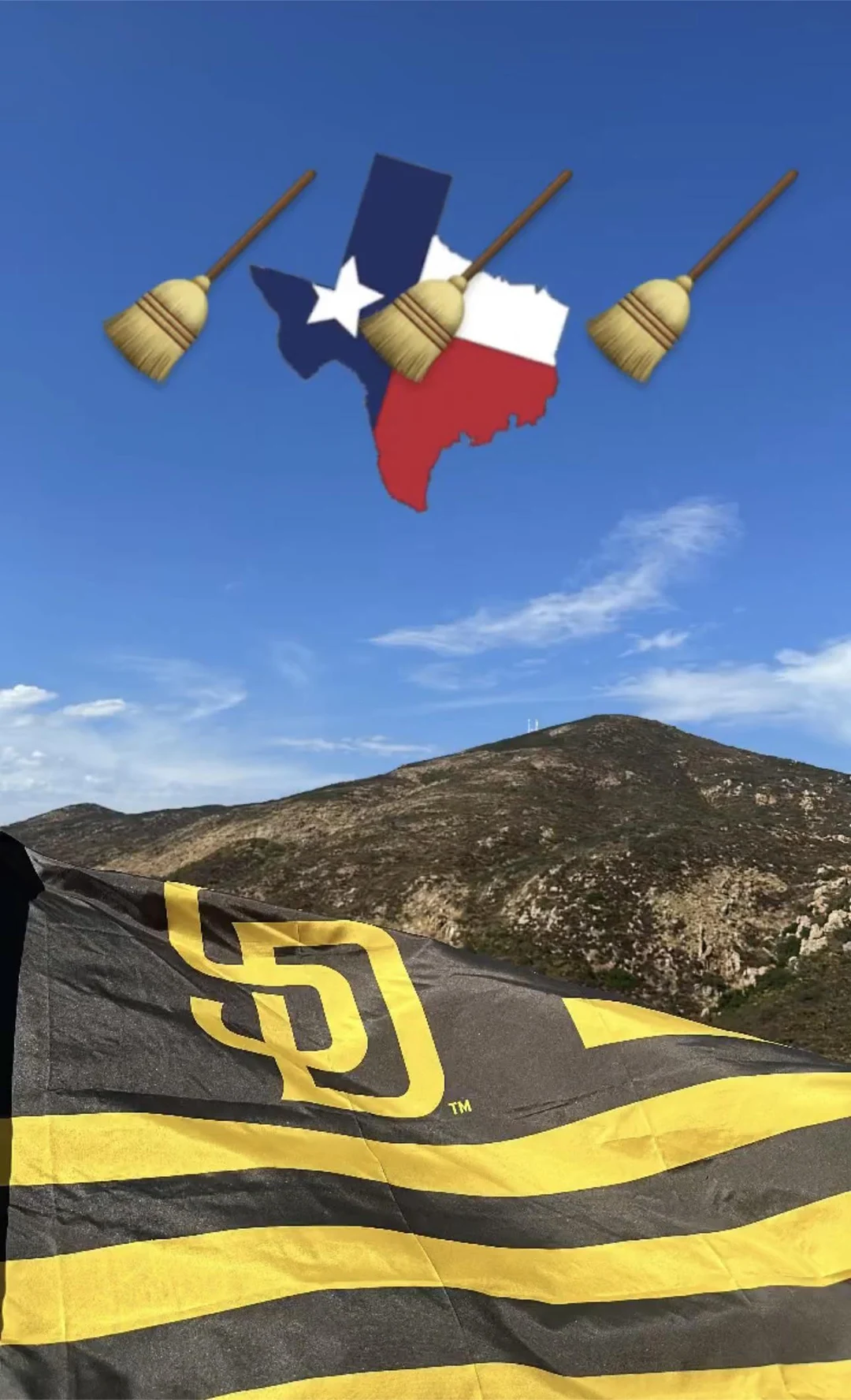 Took my wifey Angels flag down, and hoisted this bad boy back up ...