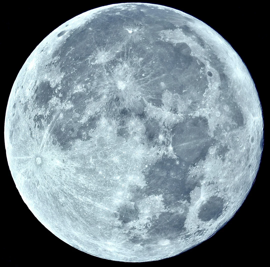 The Once in a Decade FULL BLUE SUPERMOON (w/my telescope) | Scrolller