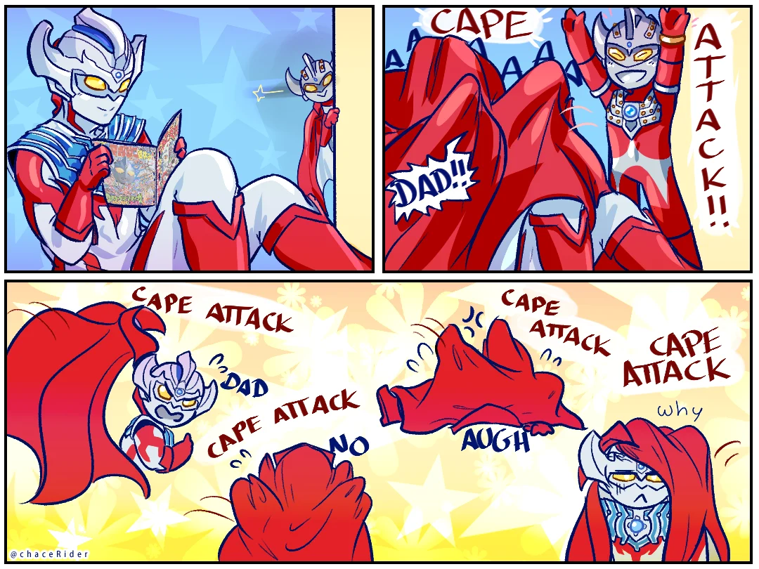 Cape Attack (art by ChaceRider | Scrolller