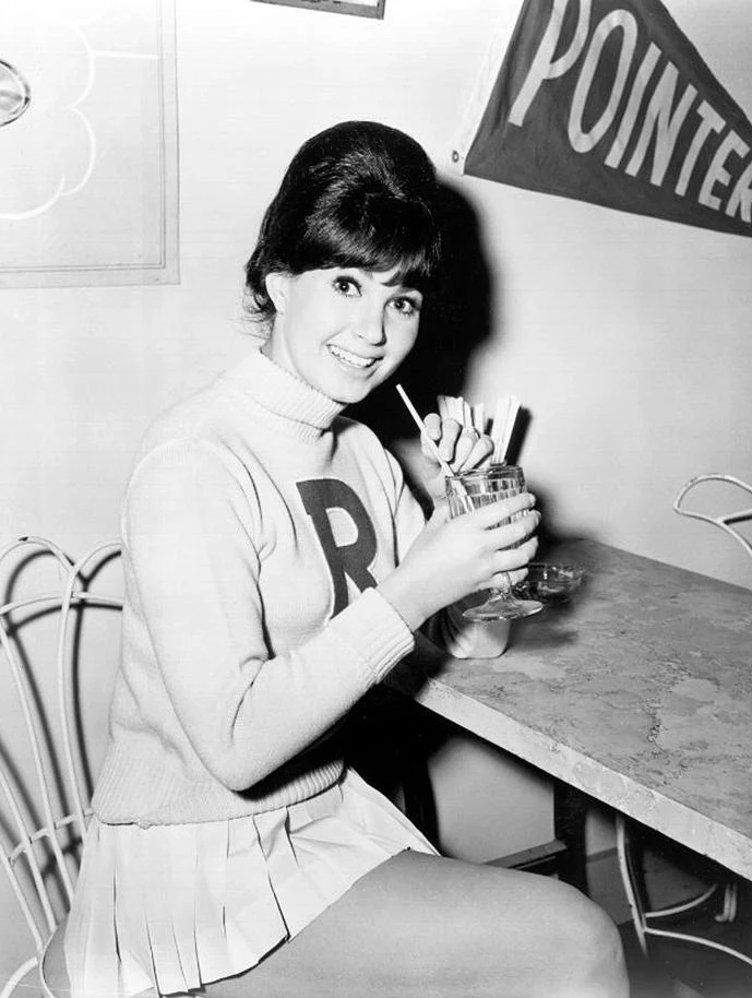 Donna Loren as Batman's Susie The Cheerleader. 1966. | Scrolller