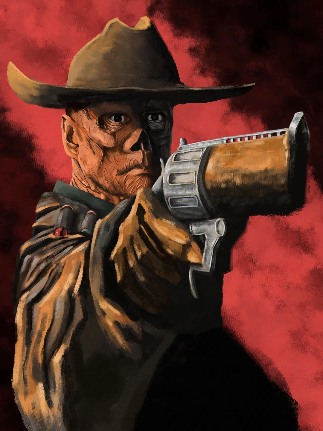 "The Ghoul," by me, made using clip studio paint | Scrolller