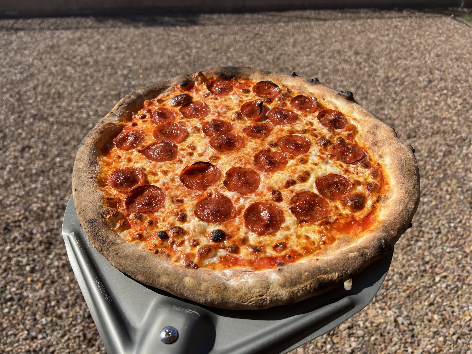 [Homemade] Pepperoni Pizza | Scrolller