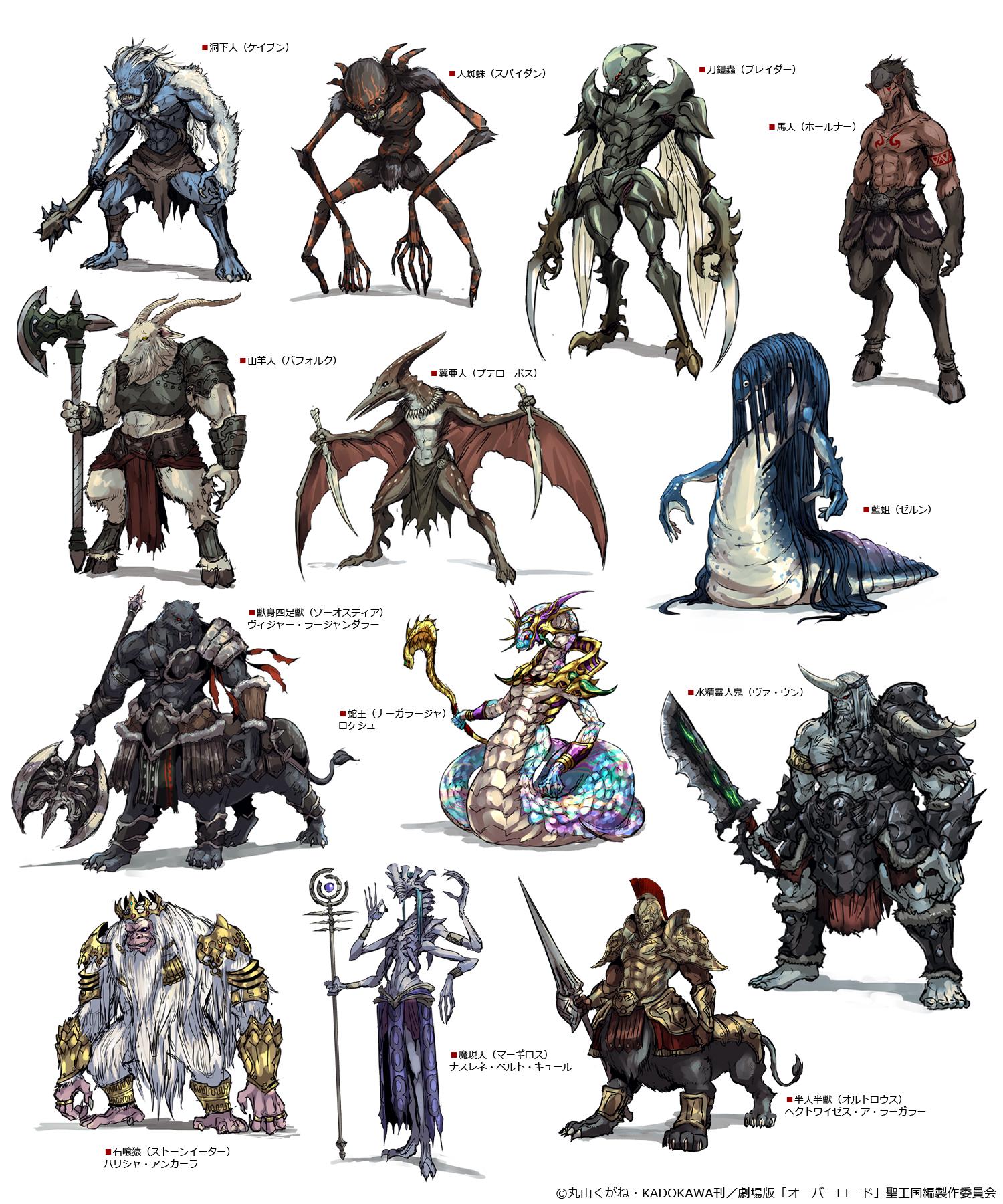 Holy Kingdom Demi-Human Designs | Scrolller