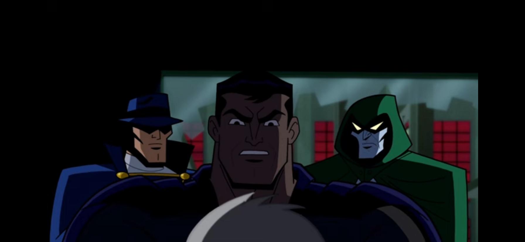 I like how the Phantom Stranger and Spectre are the demon and angel on ...