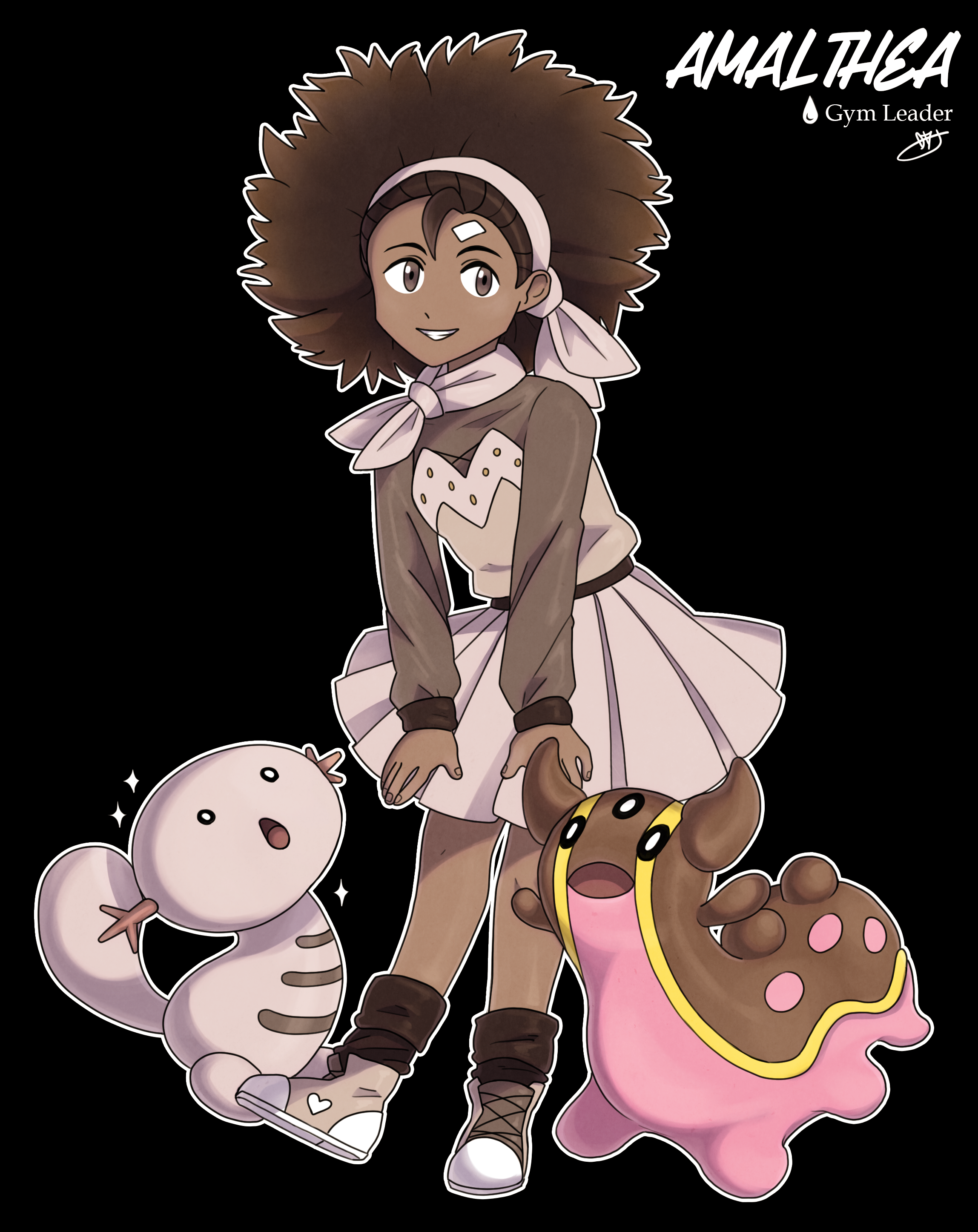 Amalthea (as a Pokemon gym leader) | Scrolller