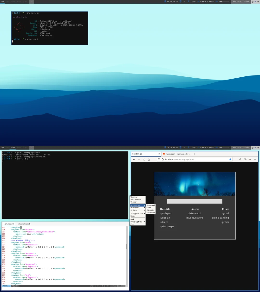 [Openbox] Finally a set up that I've been very happy with | Scrolller