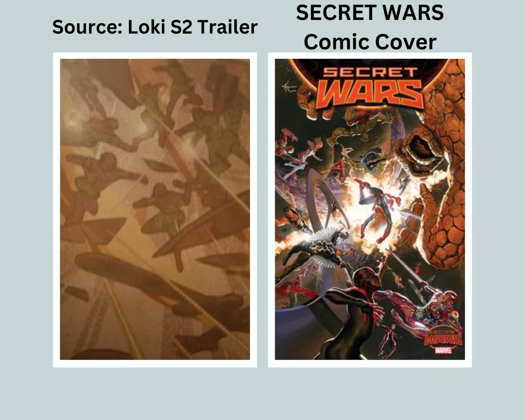 Is It Just Me, Or Does Loki Season 2 Trailer At 1:55 Has Some Sort Of Reference To SECRET WARS ...