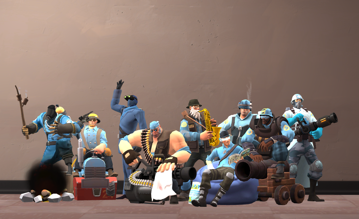 TFC team in TF2 | Scrolller