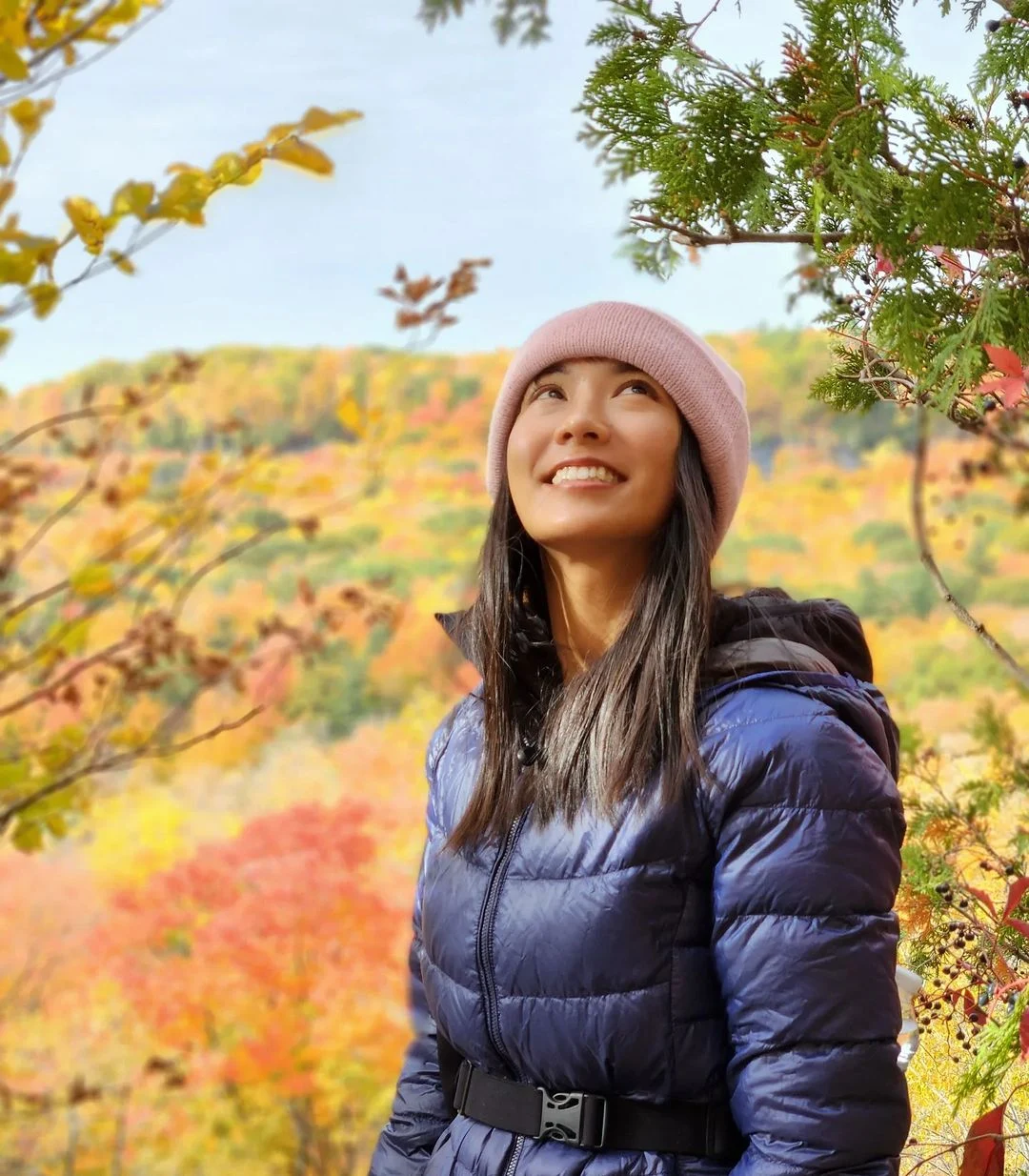 Pretty Girl during Fall | Scrolller