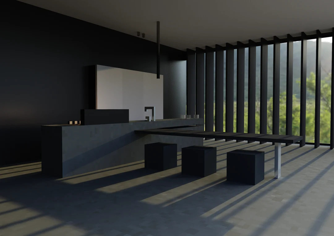 Modern Kitchen, Kaikina, Voxel, 2022 | Scrolller