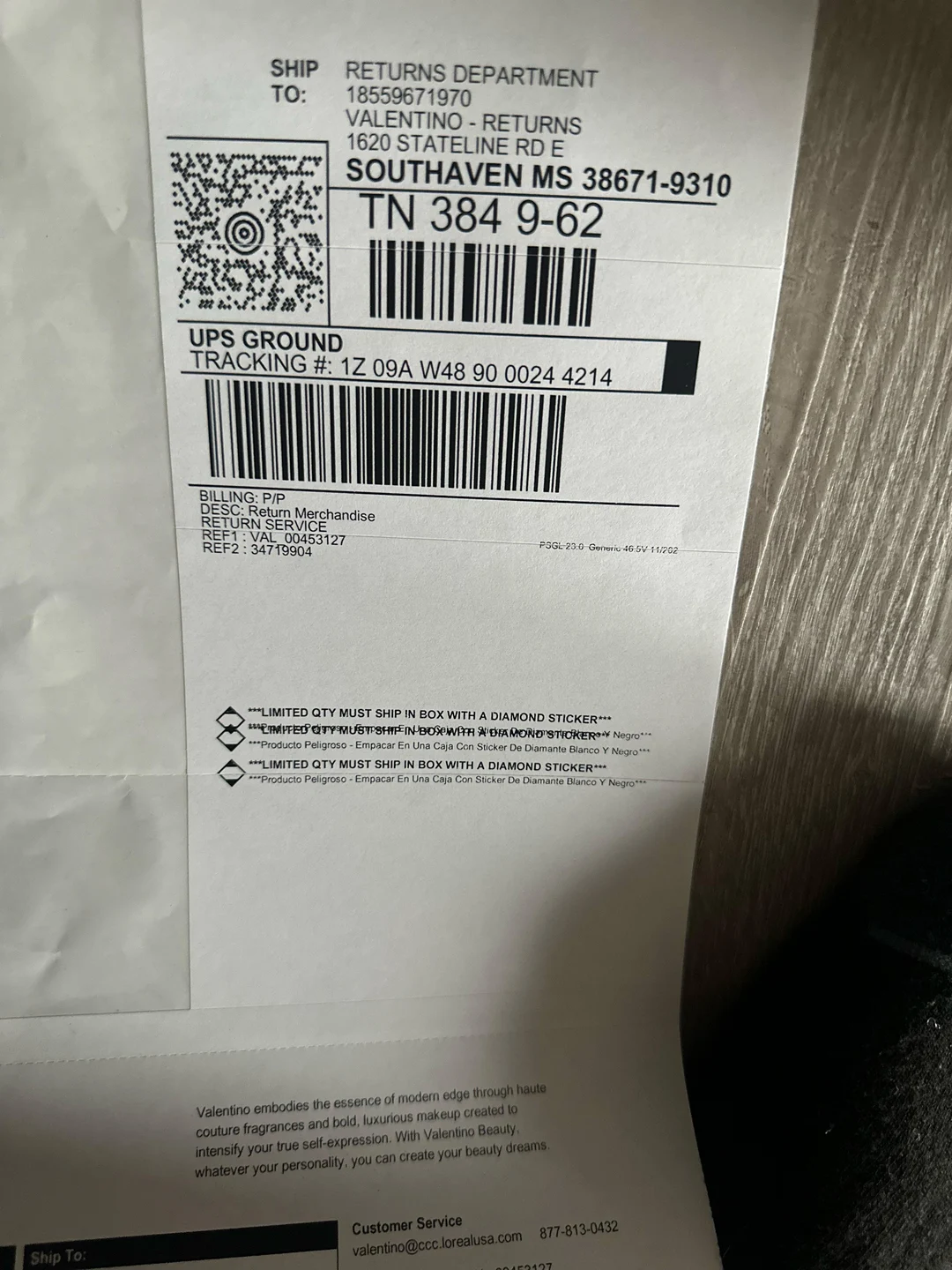 is this a prepaid label? | Scrolller