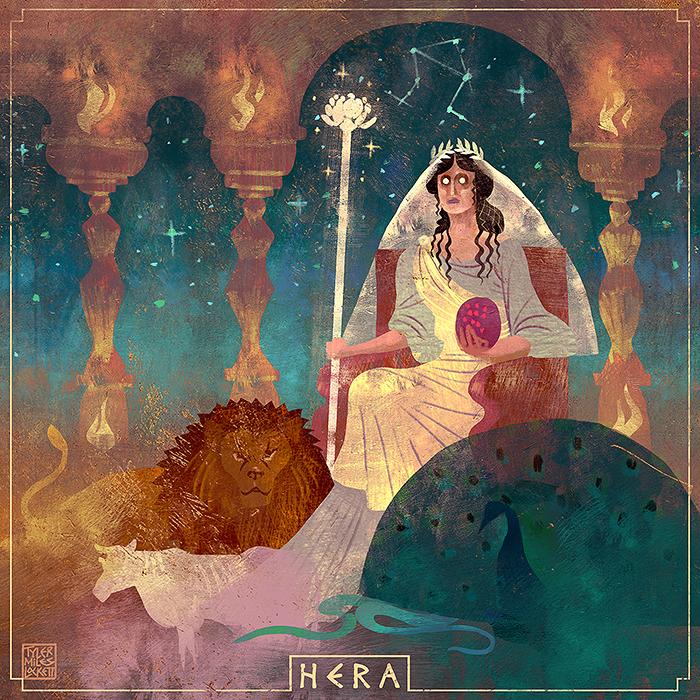 "Hera", tyler miles lockett, digital, 2022 | Scrolller