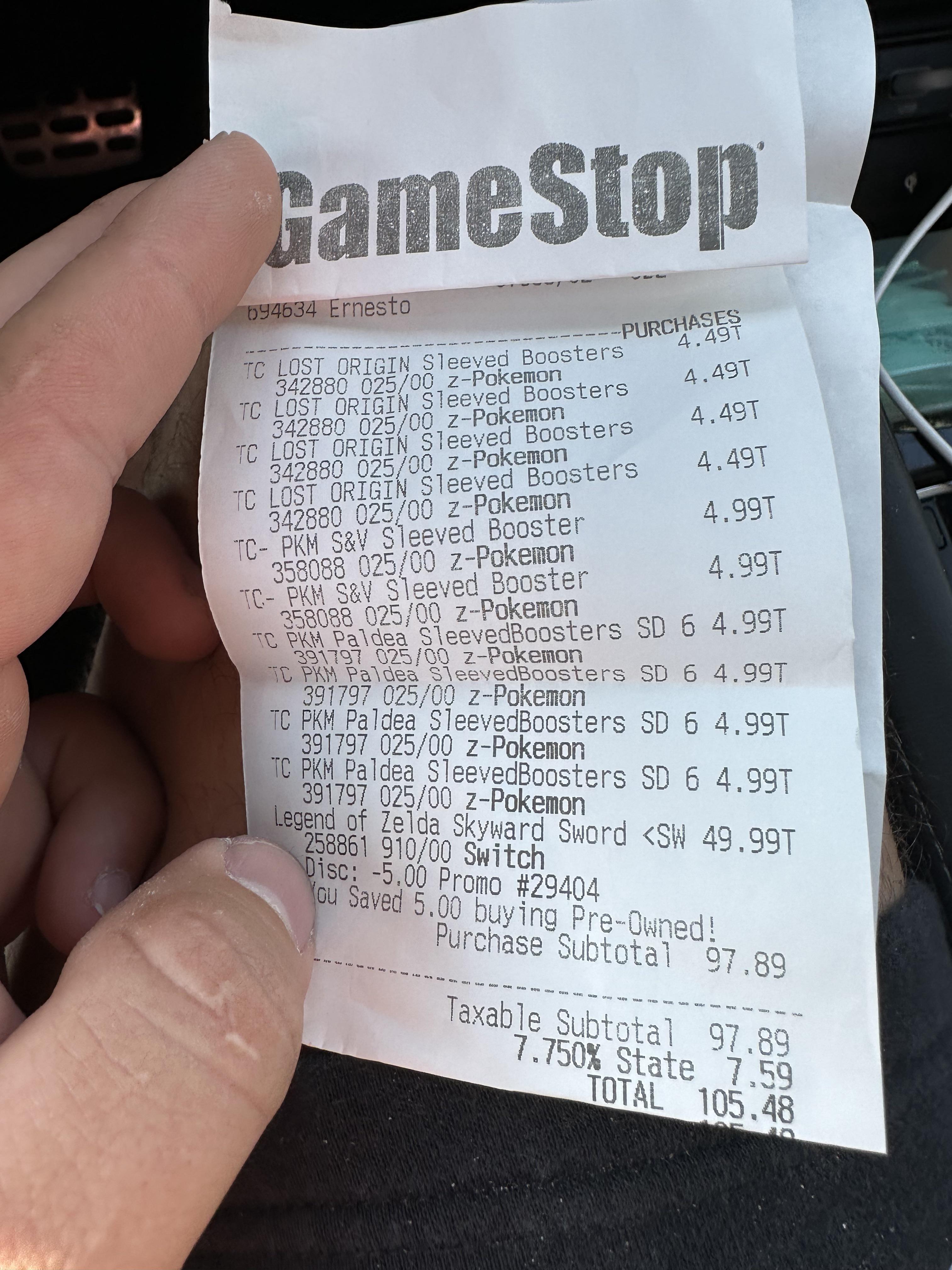 We still doing receipts? | Scrolller