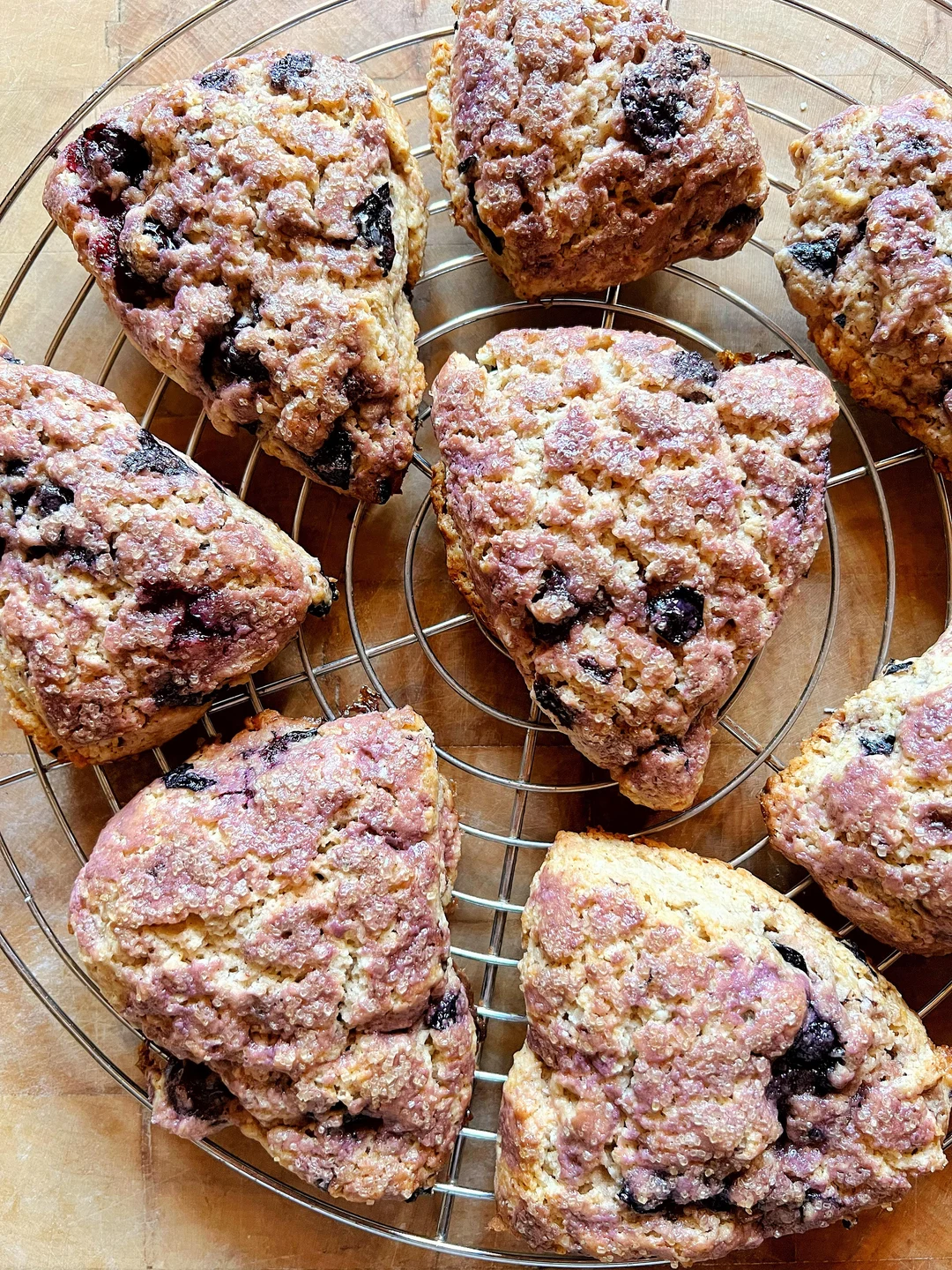 Blueberry scones | Scrolller