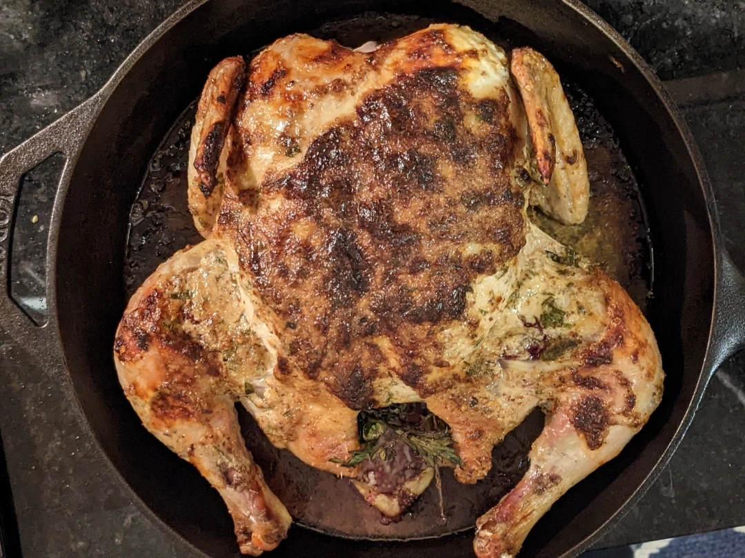 Cast Iron Roast Chicken | Scrolller