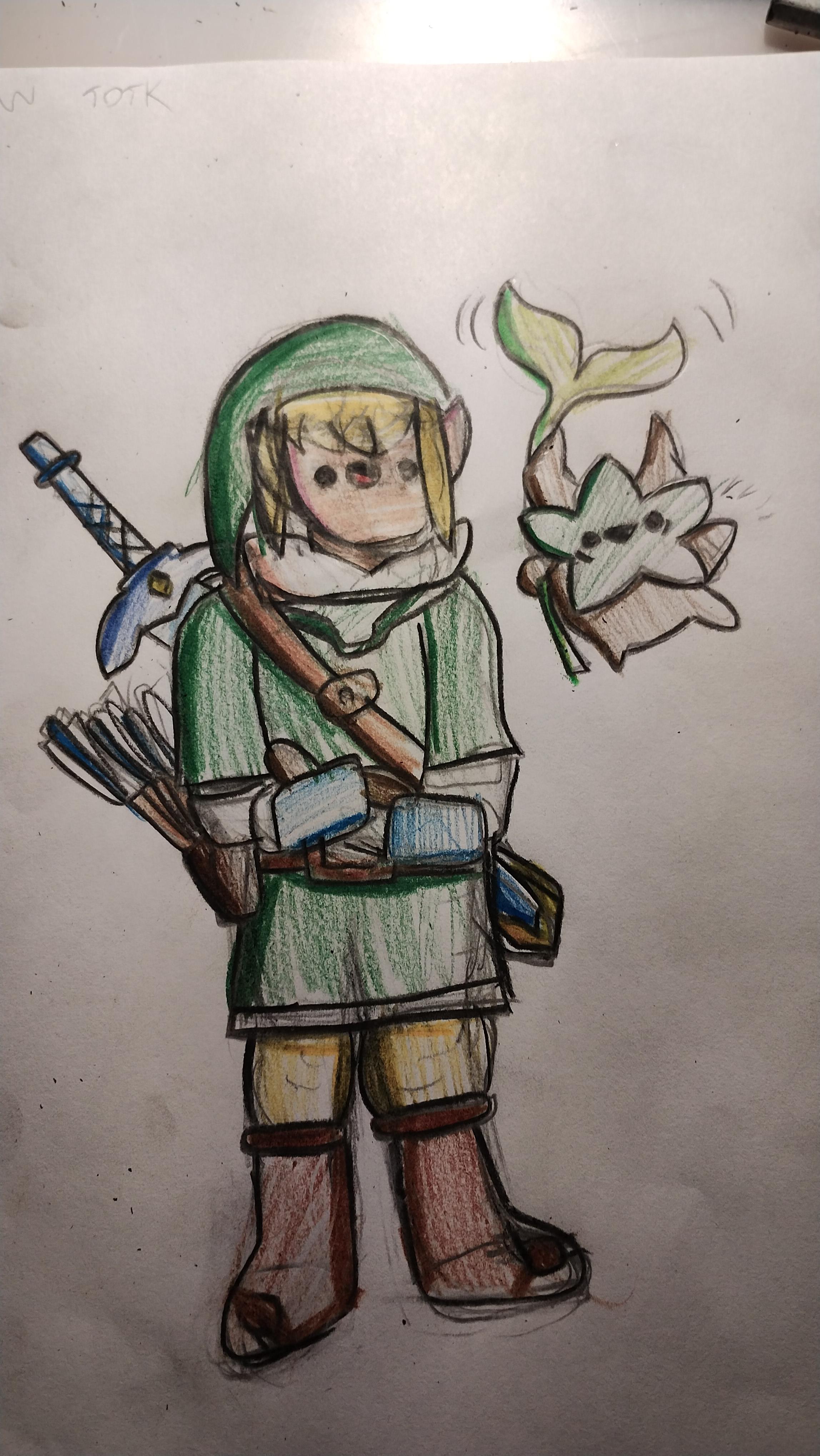 [botw] [TOTK] HE IS SO DERPY!!! | Scrolller