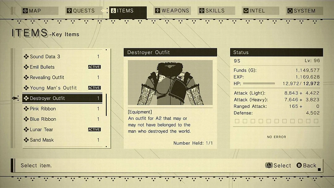 A2 Outfit (Destroyer Outfit) . | Scrolller