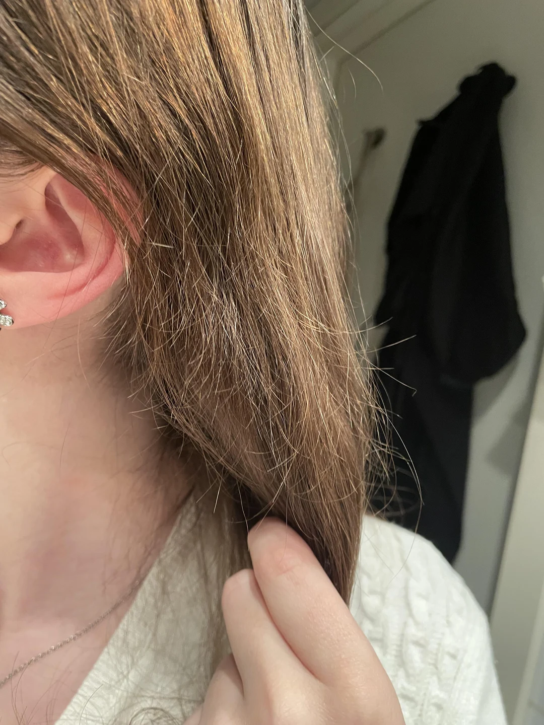 New growth, frizz or breakage? | Scrolller