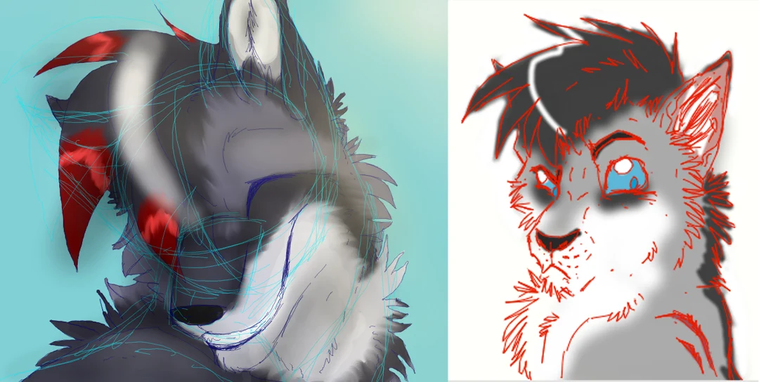 (oc) very old sona doodles 🐺 | Scrolller