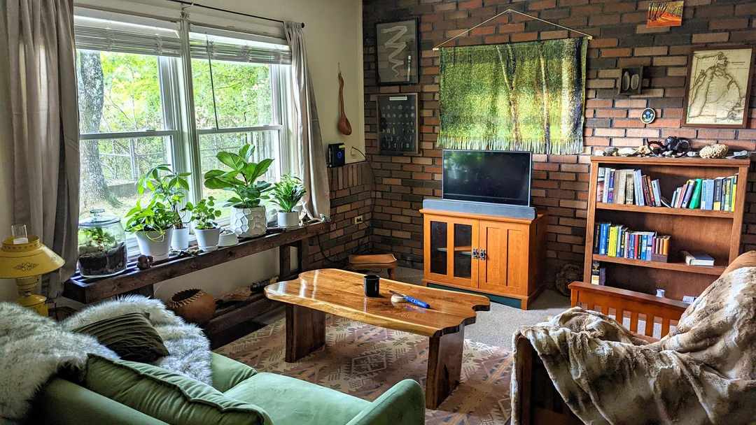 I've tried my best to make my living room feel cozy | Scrolller