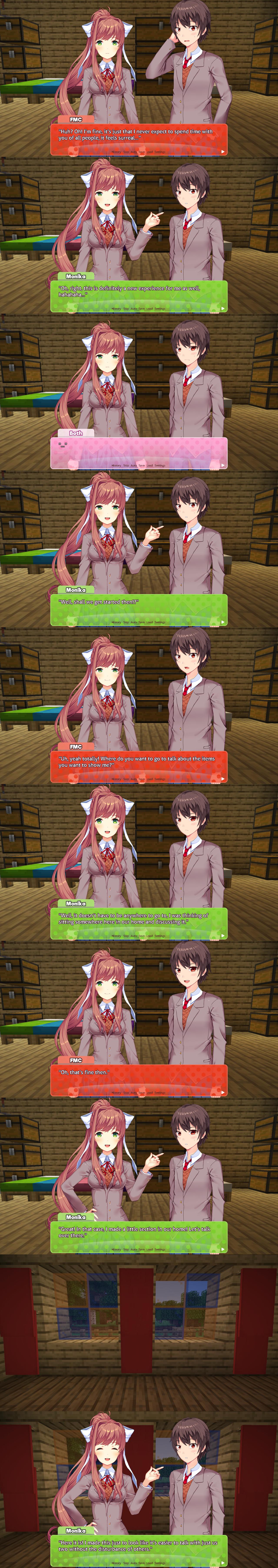 DDLC: The Dokis in... Minecraft! (Chapter 35) Monika's Turn | Scrolller