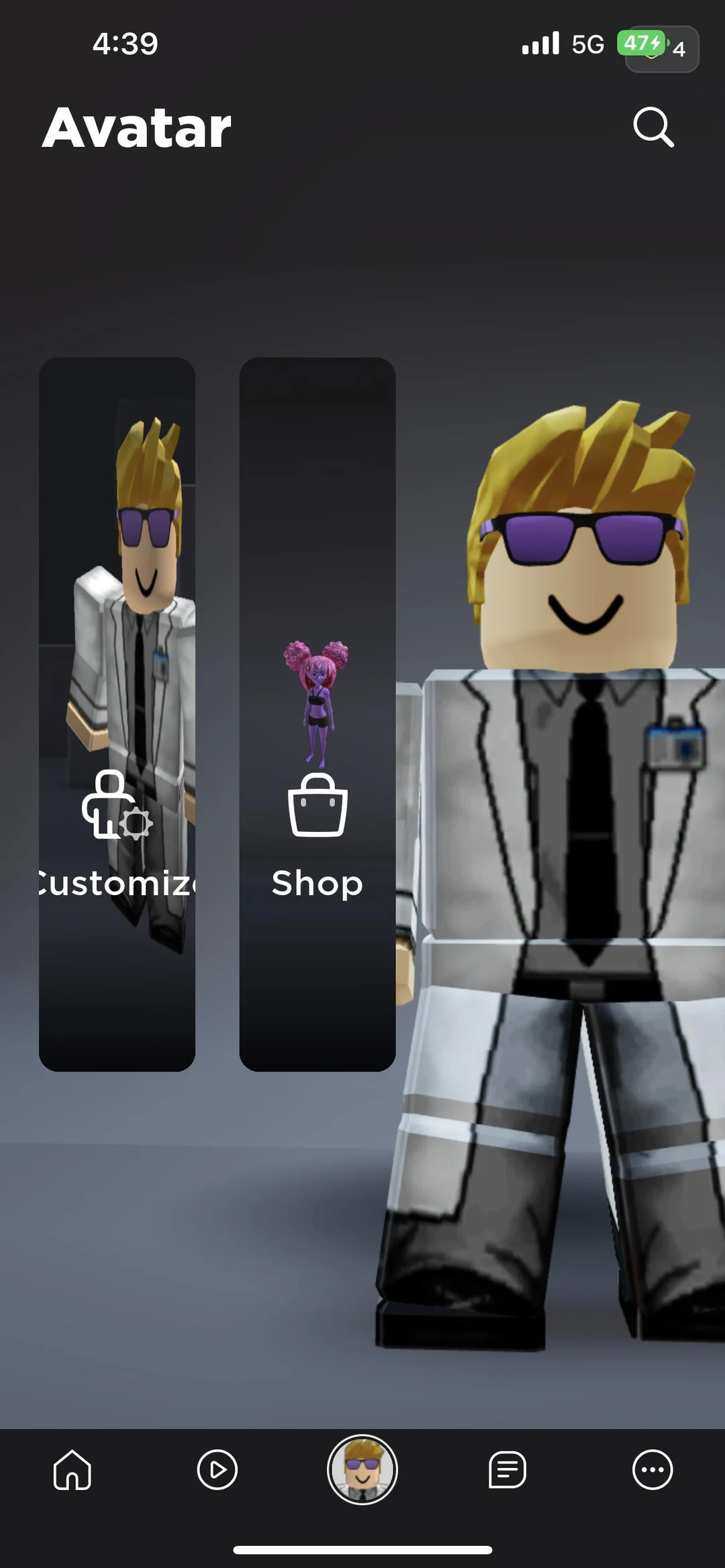 Vertical customisation glitch | Scrolller