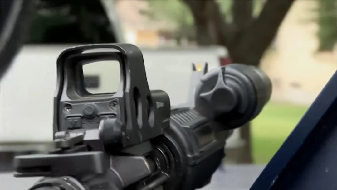 Was watching Dallas SWAT, what’s this on the officer’s handguard? | Scrolller
