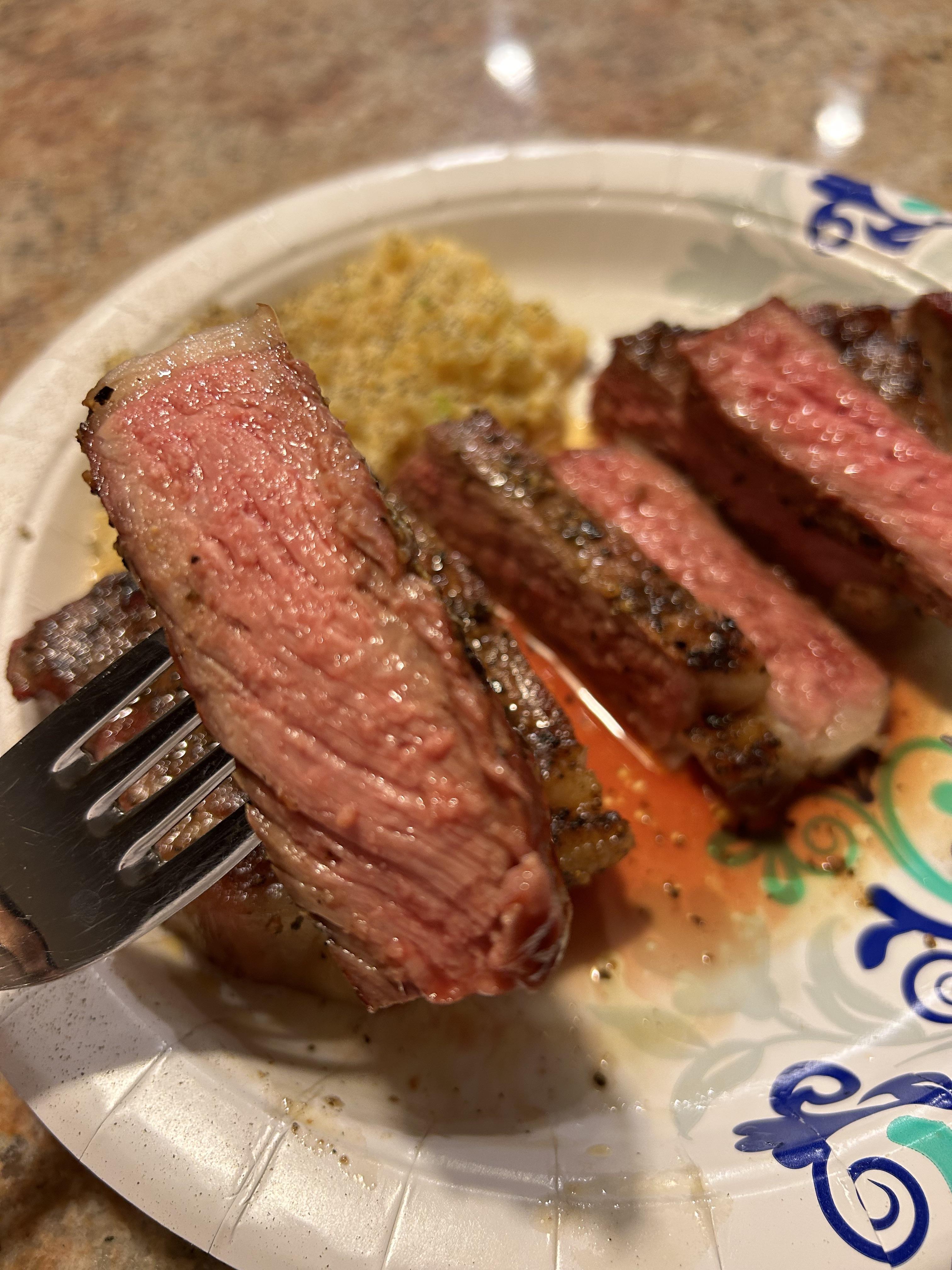 FINALLY THE METHOD IS REVERSE SEAR ON SMOKER | Scrolller