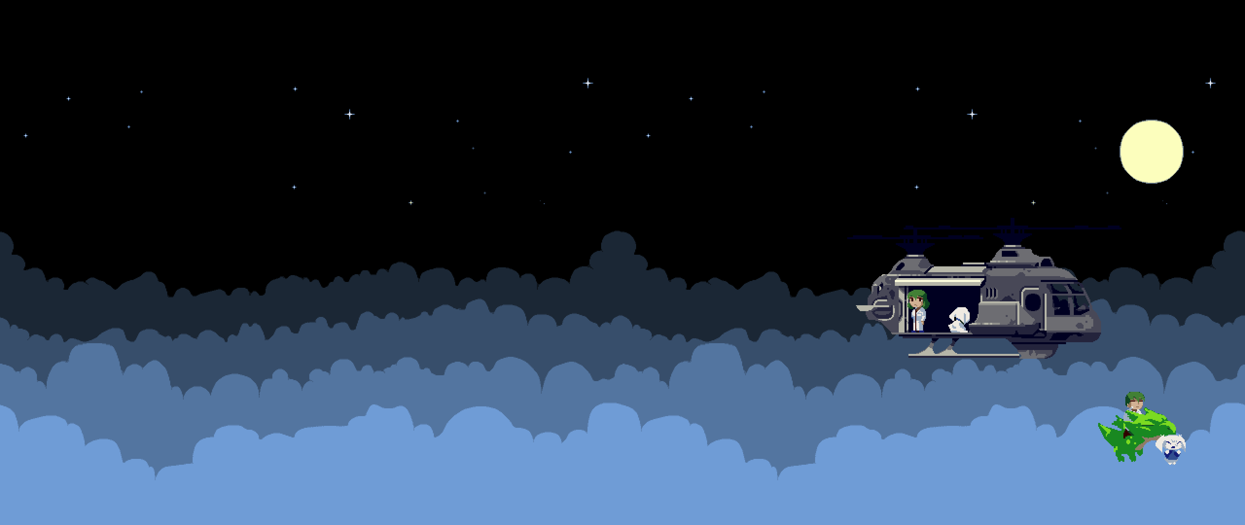 Morning, Day, and Night - A Cave Story+ Background 3-pack [2560x1080] | Scrolller