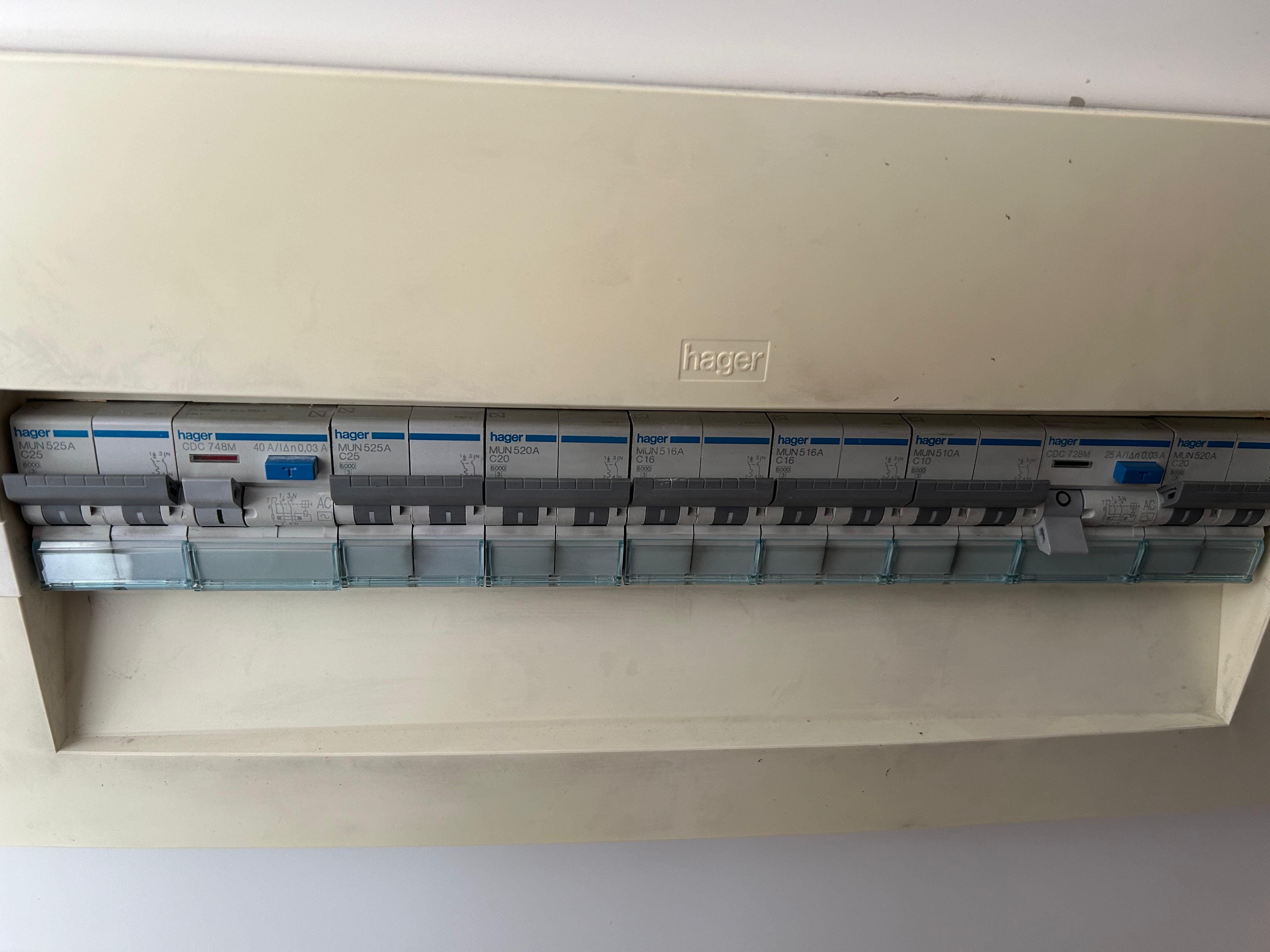 [Physics: Electricity] Singleline schematic of my home electric panel | Scrolller