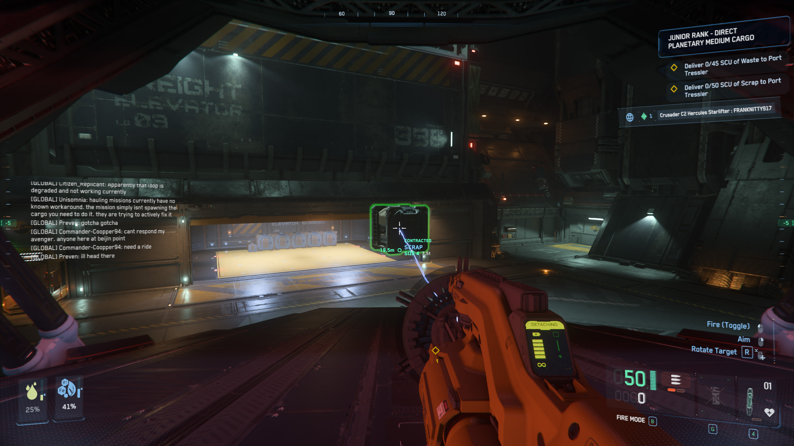 Cargo Hauling Jr. Rank | Scrolller