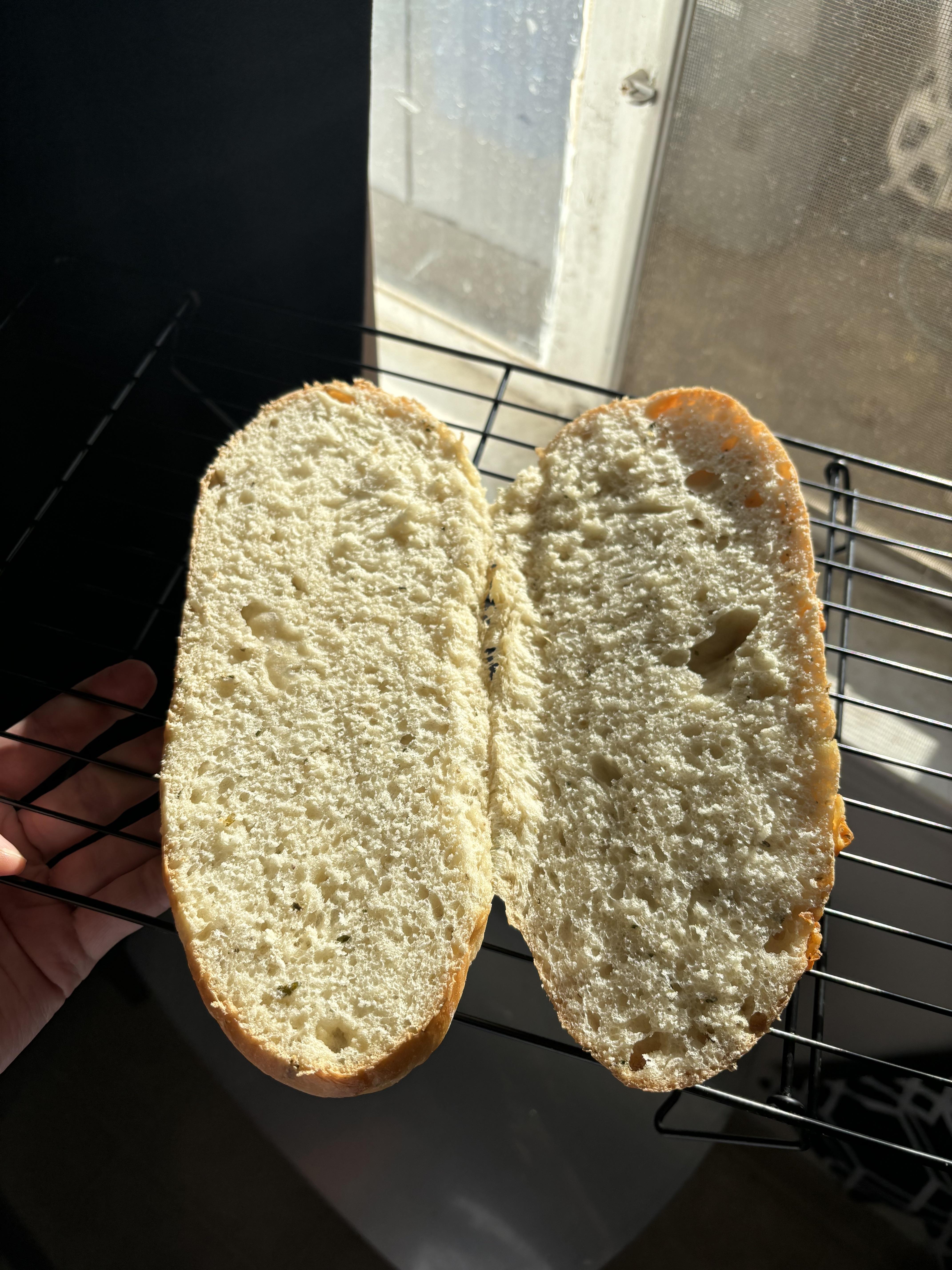 [homemade] Italian Herbs and Cheese Sandwich Bread | Scrolller